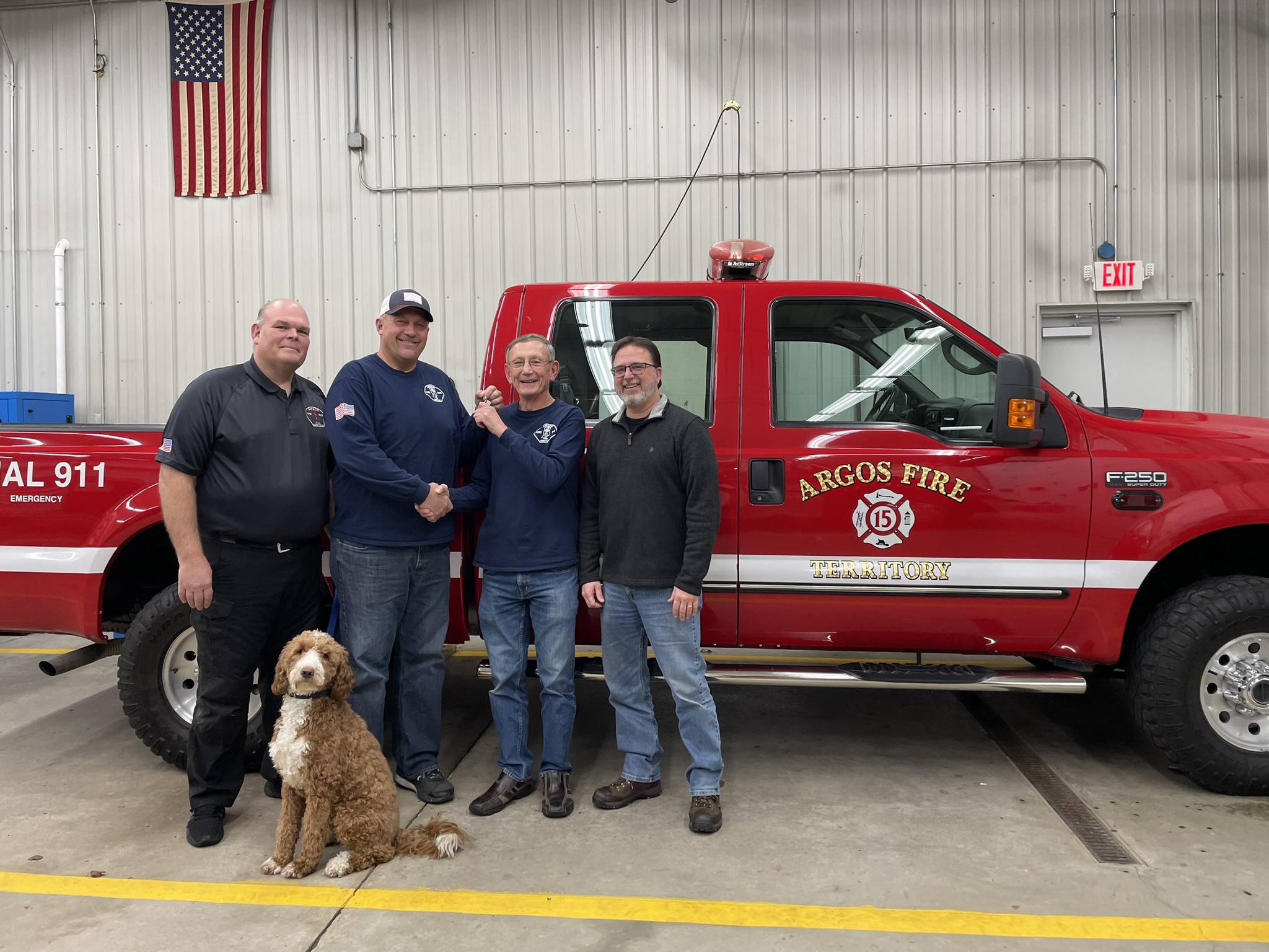 Argos Fire Territory Receives Truck Purchased by Argos Firemen’s Inc ...