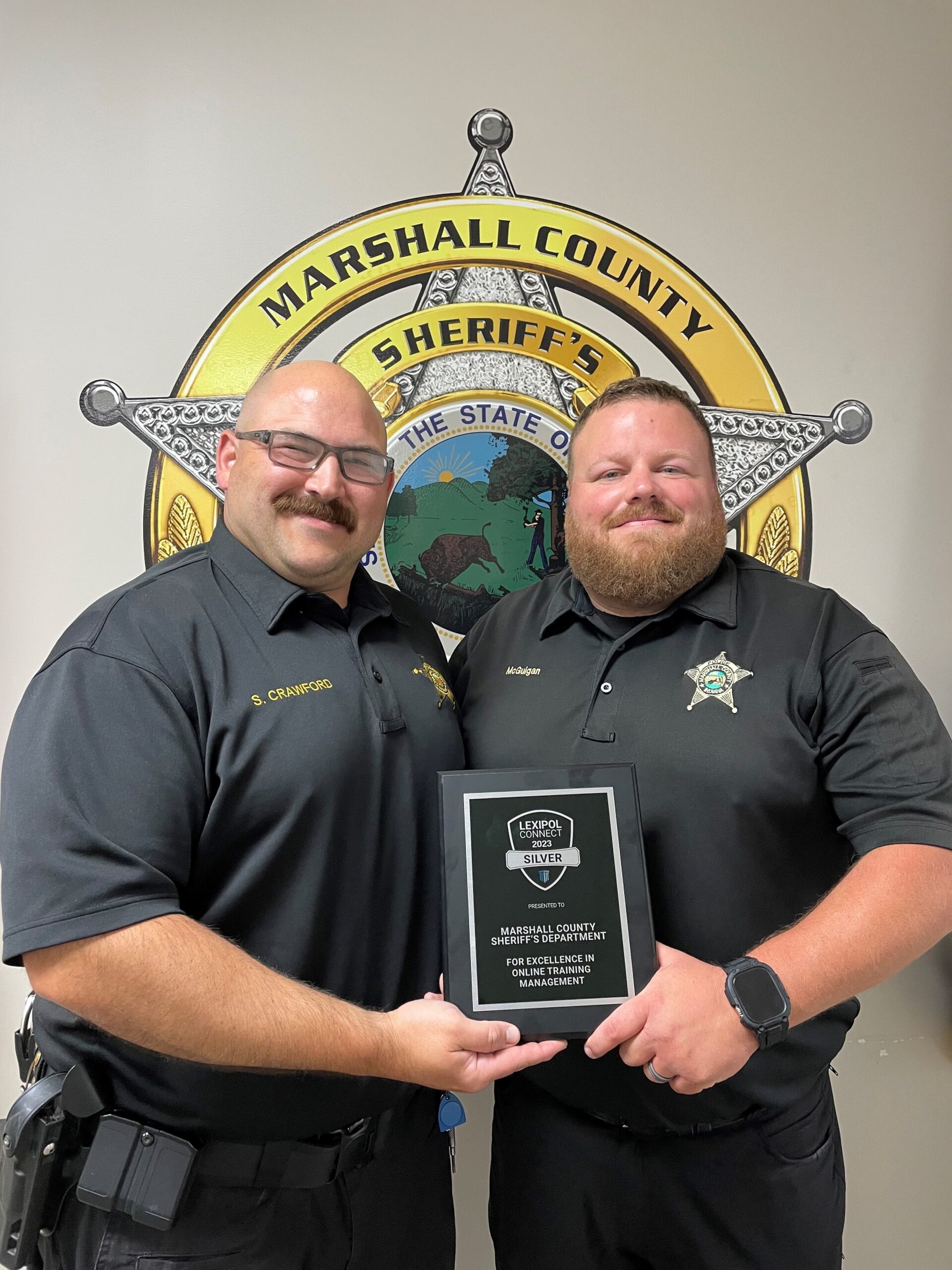 Marshall County Sheriff’s Department Receives Recognition – MAX 98.3